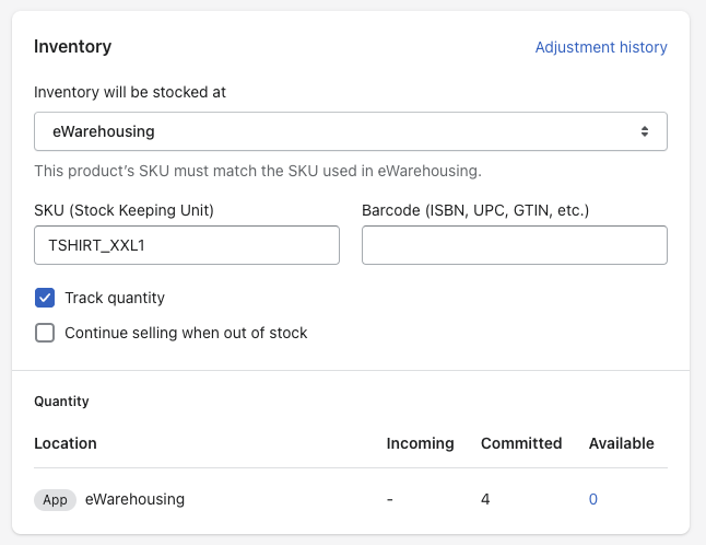 Connecting With Shopify Docs EWarehousing Solutions Help Center